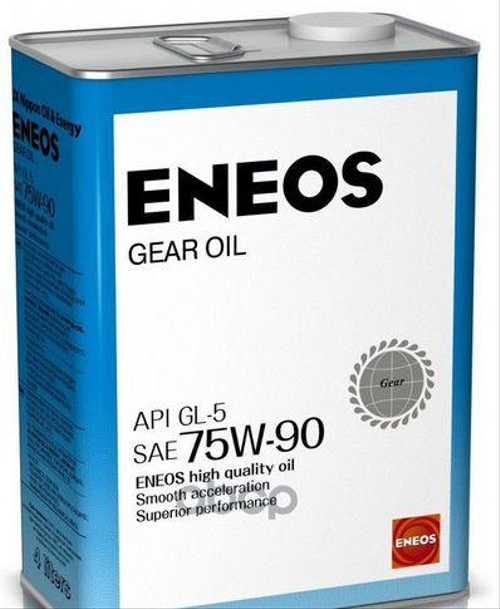 Масло трансмиссионное 75W90 eneos 4л gear OIL S