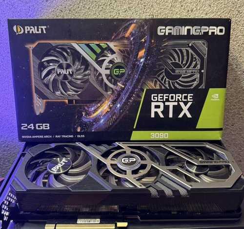 Видеокарта Palit GeForce RTX 3090 Gaming Pro 24GB