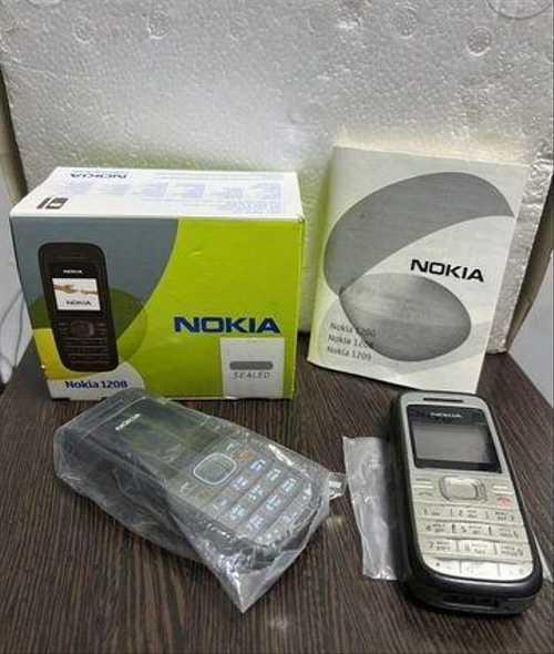Nokia 1112 рабочая без аккумулятора в коробке
