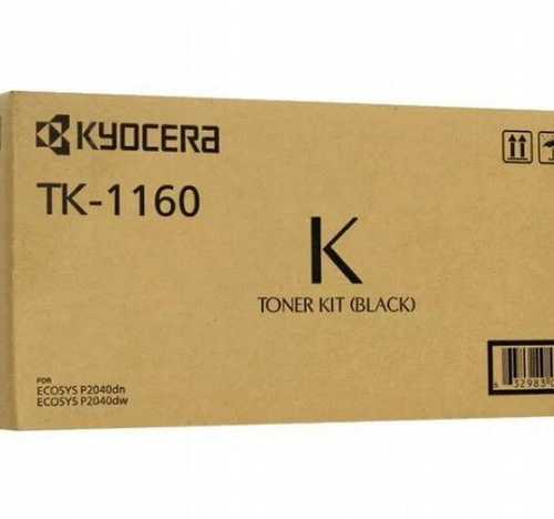 Лазерный картридж Kyocera TK-1160 черный 1T02RY0NL0