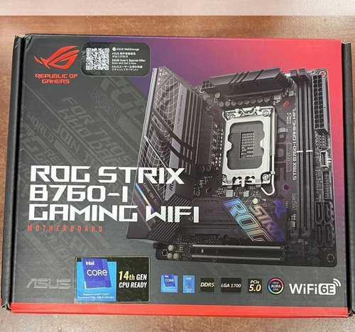 Плата Asus ROG Strix B760-I Gaming WiFi DDR5