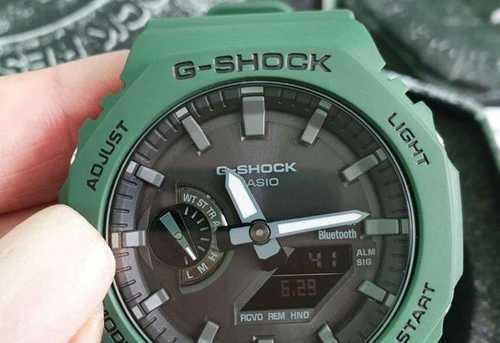 Часы Casio G-Shock GA-B2100-3A сол. батарея блютус