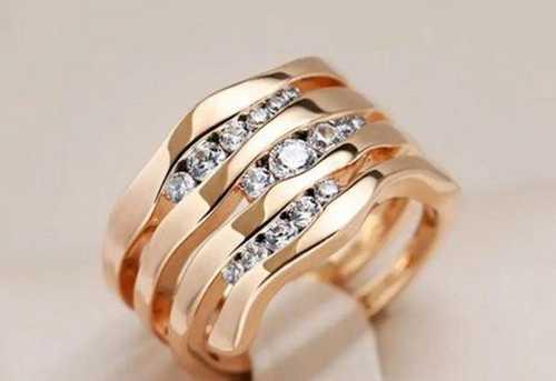 Золотое кольцо 585 проба новое 16размер