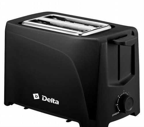 Тостер 700 Вт delta DL-6900 черный