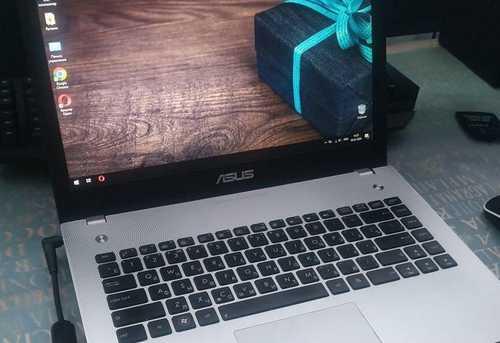 Ноутбук Asus N46VZ i7-3610qм/8Gb/14"/SSD128Gb+500