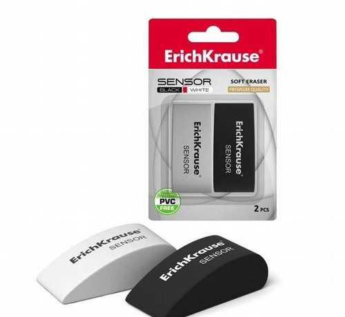 Набор ластиков 2 штуки Erich Krause, sensor Black