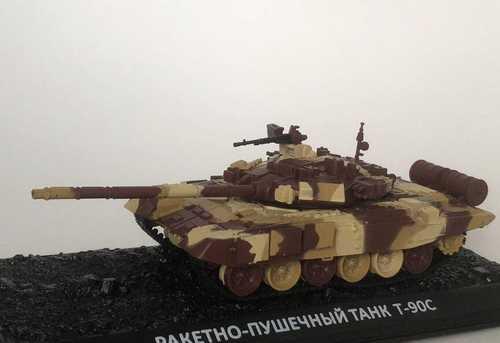 Модель танка T-90 С (1:72, увз)