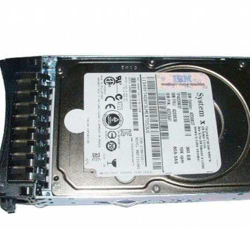 Жесткий диск IBM 300GB 2.5" 10K 6Gb SAS, 44W2193