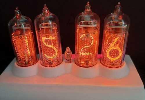 Nixie clock ин-14 часы настольные