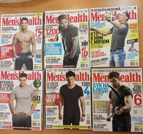 Журнал Men's Health - mini 6шт 2014 год