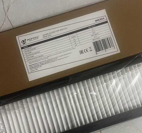 Новый фильтр для бризера Royal clima Brezza RCB150