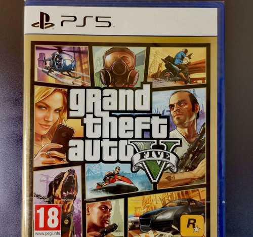 GTA 5 (PS5, Новый, рус суб)