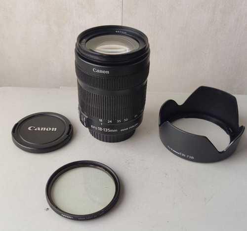 Canon EF-S 18-135mm IS STM в отл. состоянии