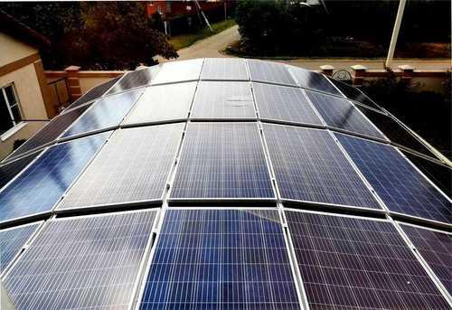 Солнечные панели 55,68 кВт. Срок службы 30 лет