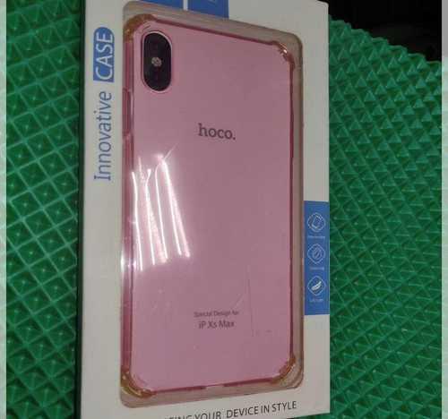 Чехол Hoco Xs Max розовый