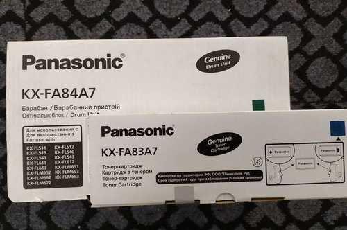 Panasonic KX-FA84A и KX-FA83A (2шт). Комплект
