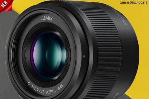 Новый - Panasonic Lumix G 25mm f/1.7 G (H-H025E)