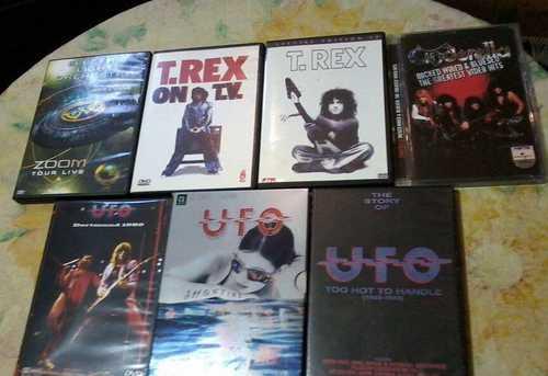 DVD c музыкой групп UFO,T-Rex,E.L.O.,Cinderella