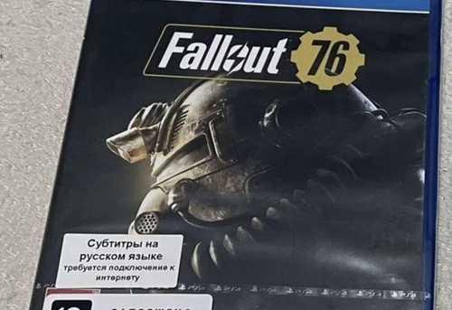 Fallout 76 для PS4, диск запечатаный