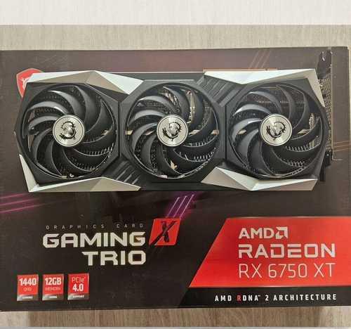 Видеокарта AMD Radeon RX6750 XT 12G