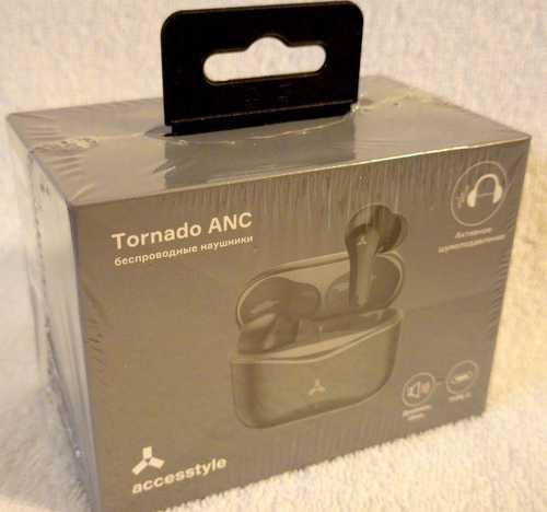 Беспроводные наушники Accesstyle Tornado ANC,черны