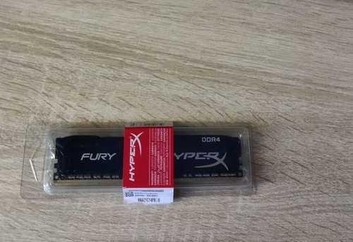 HyperX Fury Black на 8 Гб (2133Мгц)ddr4