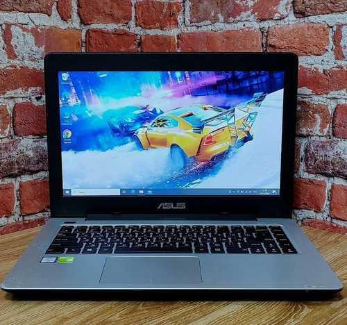 FullHD14" процессор Core i5 Ноутбук Игровой Asus