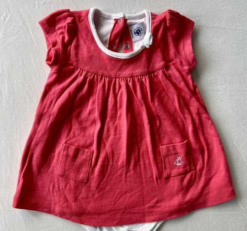Платье боди Petit Bateau