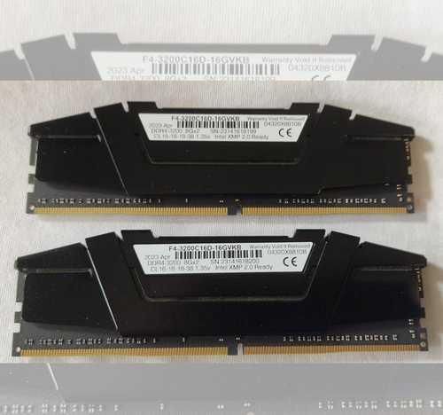 Оперативная память ddr4 16gb 3200 2x8