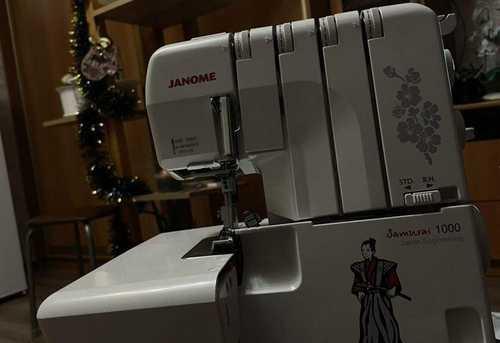 Швейная машина Janome samurai 1000 новая