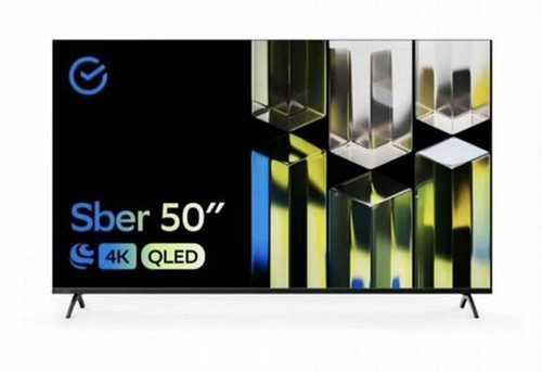 Телевизор qled Sber SDX-50UQ5230T, 50" UHD 4K