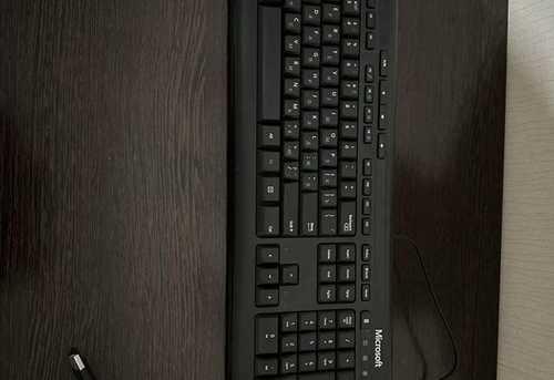 Microsoft клавиатура + мышка (комплект)