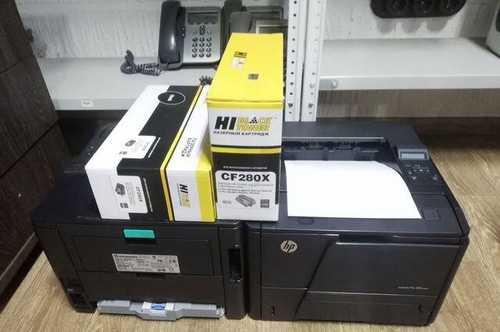 Принтер HP LaserJet Pro 400 M401d +картридж