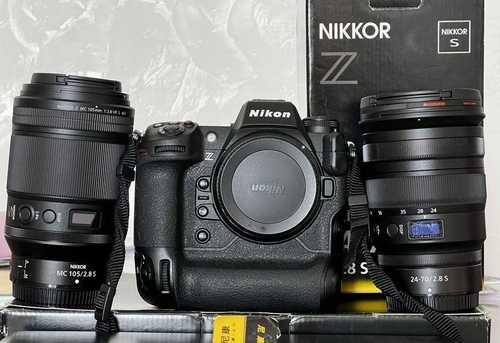 Nikon z9 body + обьективы