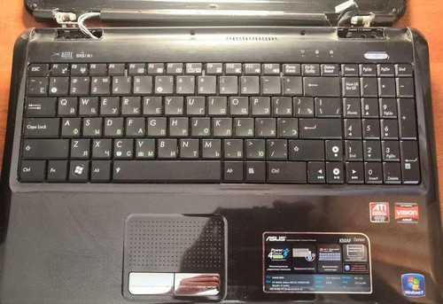 Корпус ноутбука K50AF, матрица, клавиатура