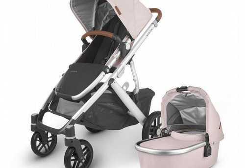 Коляска 2В1 uppababy vista V2 alice нежно-розовый