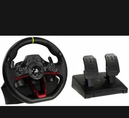 Игровой руль hori Wireless Racing Wheel Apex ps 4