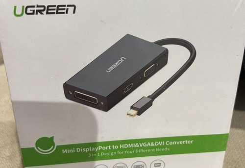 Переходник Mini Diplayport на hdmi vga dvi