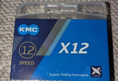 Цепь KMC x12 silver