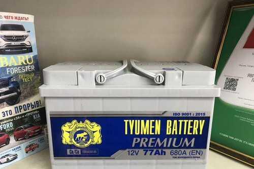 Аккумулятор Tyumen Premium 77AH