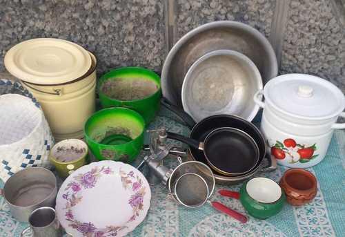 Кухонная посуда разная