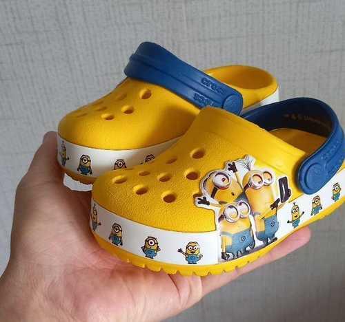 Crocs детские тапочки