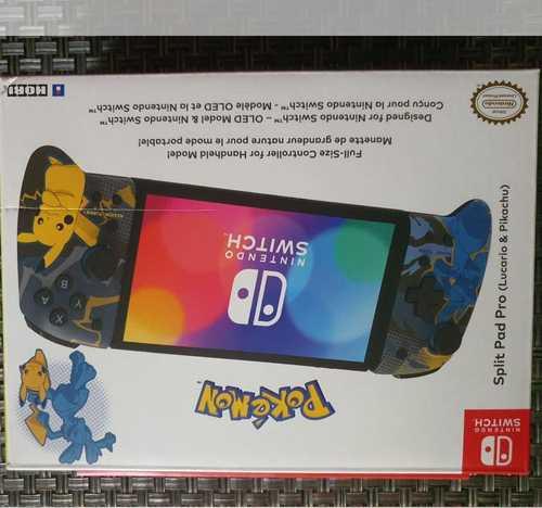 Gma pad Hori split pad pro lucario pikachu