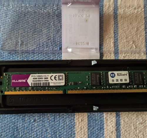 Оперативная память DDR3 4 gb x 2шт