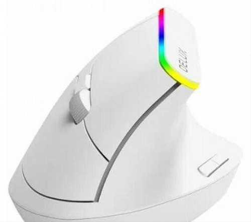 Мышь Delux KM-M618DB Wireless RGB White #358141