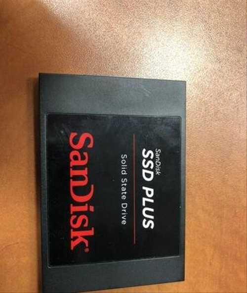 120 гб 2.5" SATA накопитель Sandisk SSD Plus