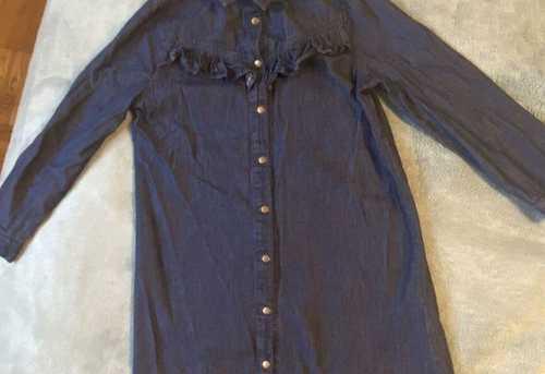 Платье рубашка 122-128