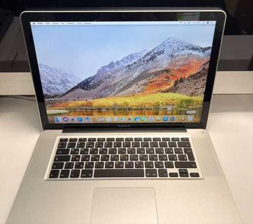 Капсула времени Macbook Pro 15 2012 i7/16gb/500gb