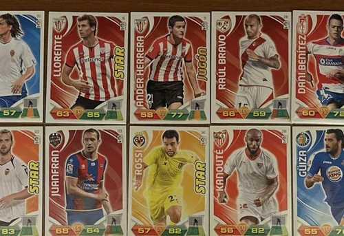 Футбольные карточки panini Испания 2011-2012