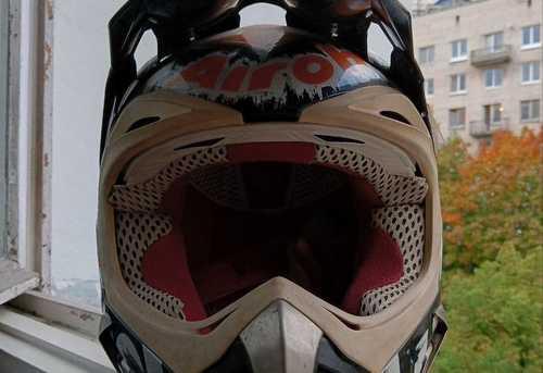 Шлем кроссовый бу Airoh bargy desigh S